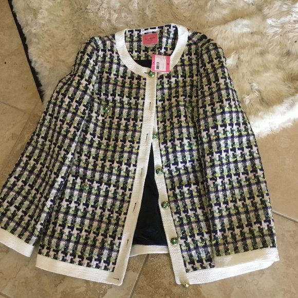 kate spade | Jackets & Coats | Kate Spade Jacket Size 4 New Roomy ...